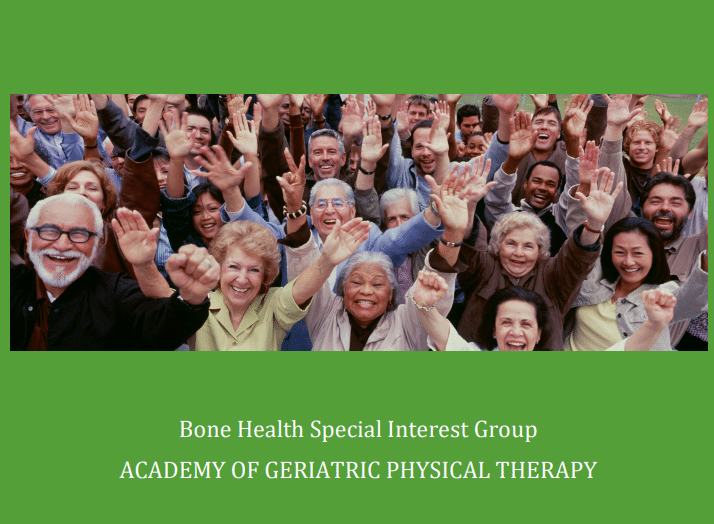 Bone Health Special Interest Group | APTA Geriatrics